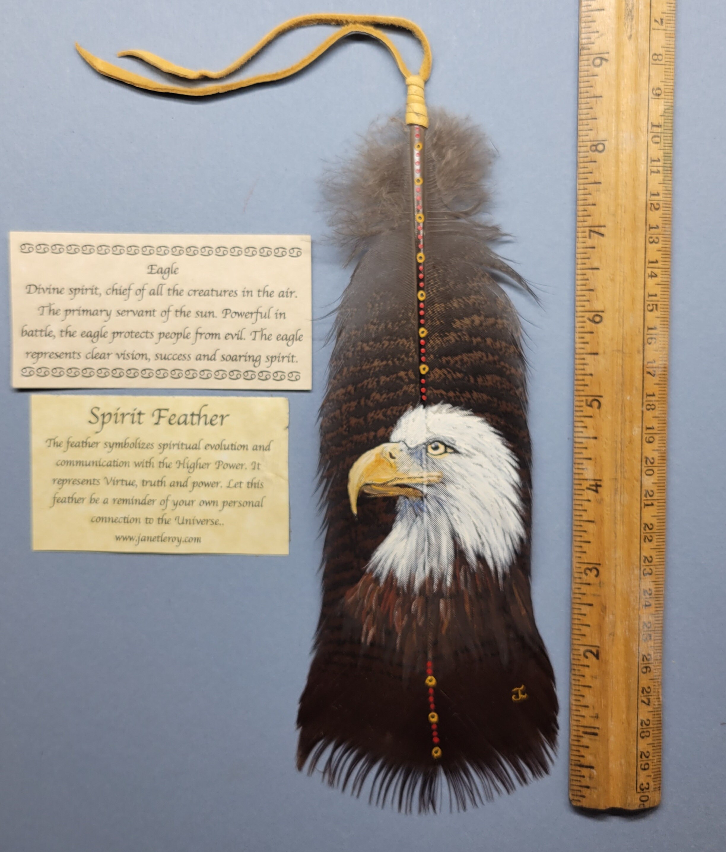 Eagle Spirit Feathers, Feather Art, Painted Feathers, Animal Totems - Etsy