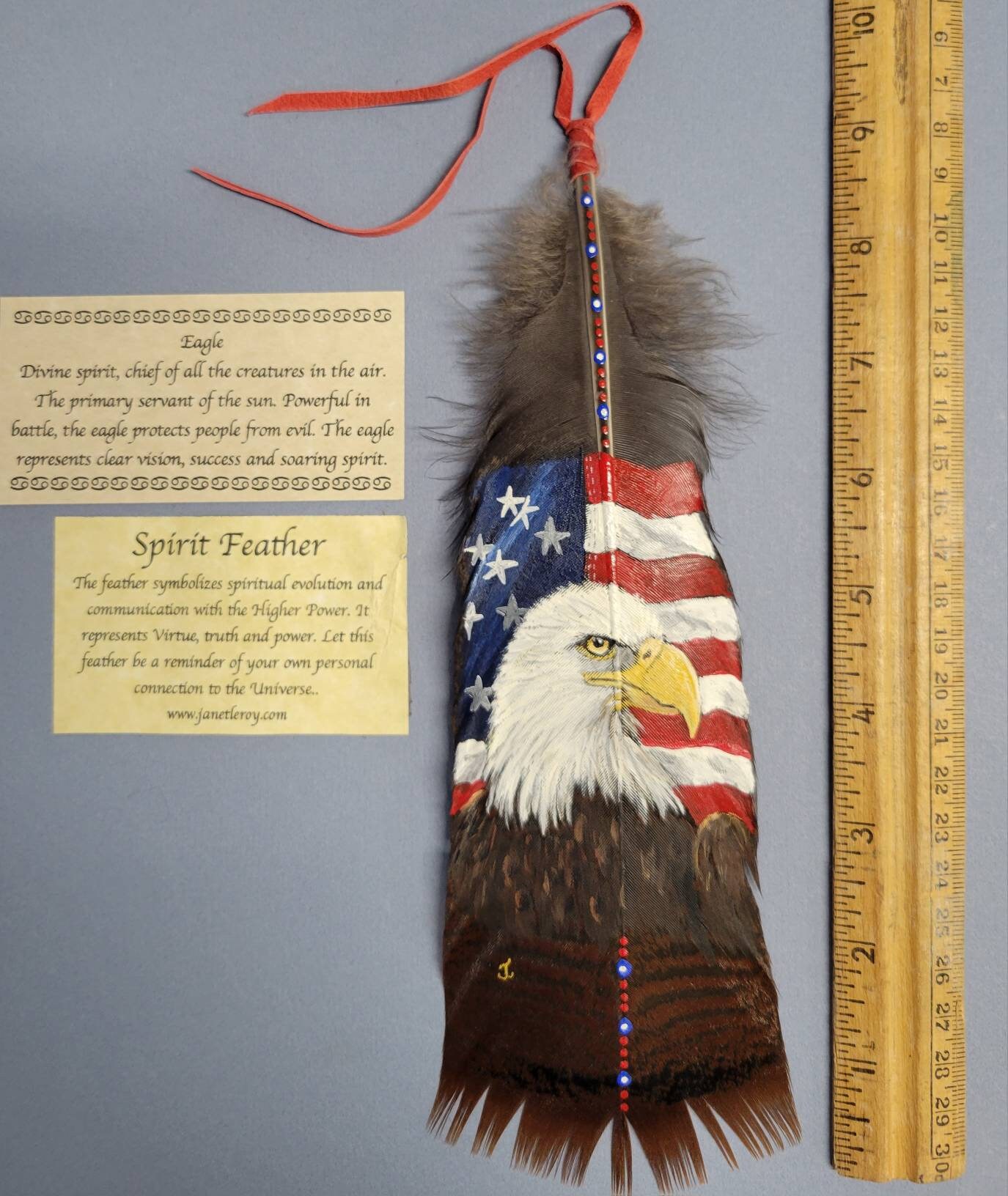 Eagle Spirit Feathers Feather Art Painted Feathers Animal - Etsy