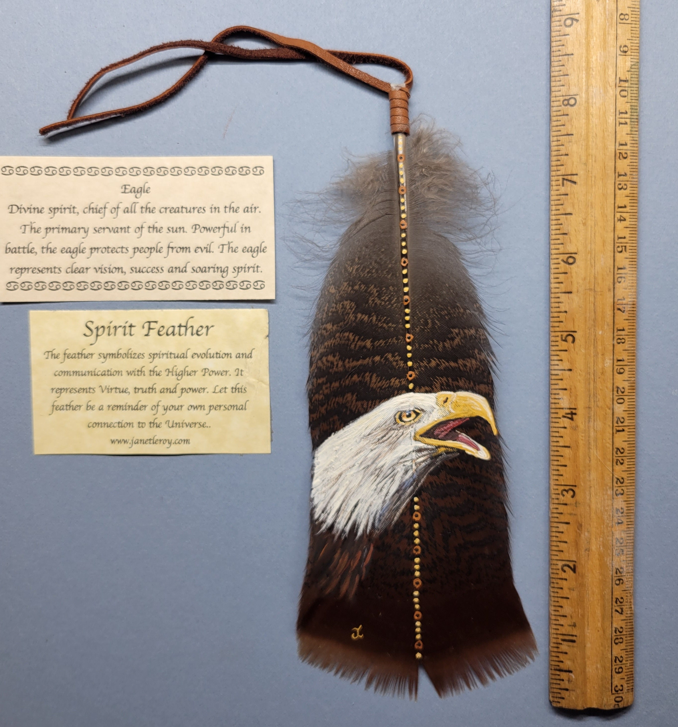 Eagle Spirit Feathers, Feather Art, Painted Feathers, Animal Totems - Etsy