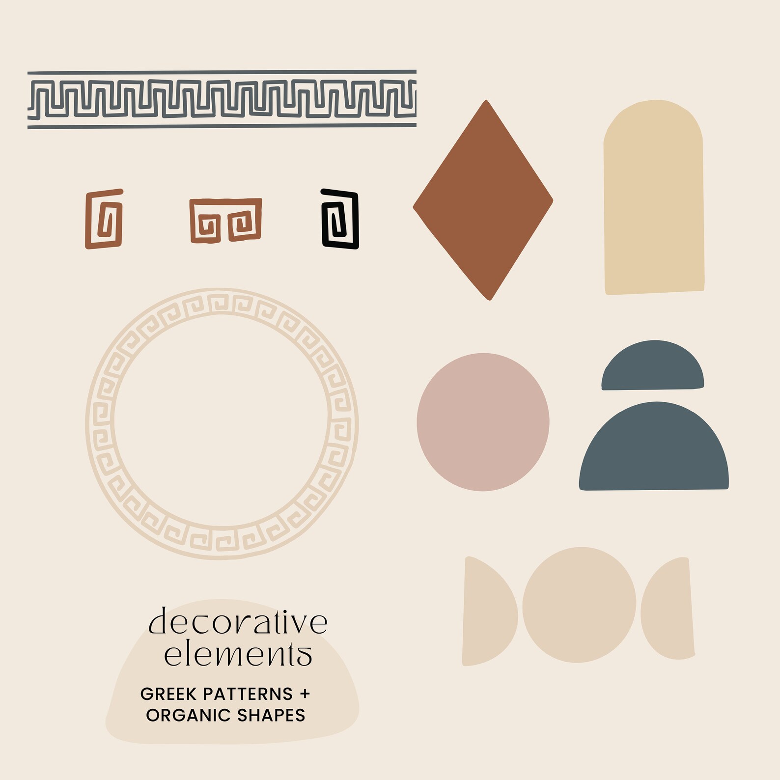 Ancient Greek Collection Clipart Hand Painted Roman Gods - Etsy