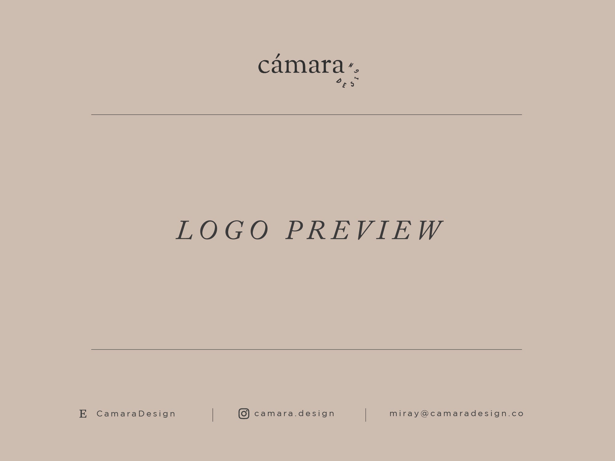 Logo Design Preview, Modern Elegant Premade Logos - Etsy