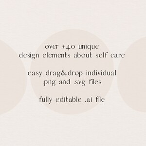 Self Care Collection Clipart, Hand Painted Yoga and Mindfulness ...