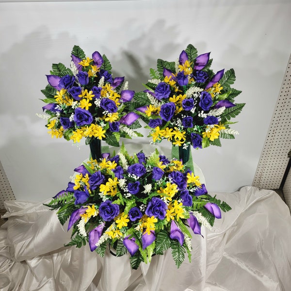 Headstone Spray - Etsy