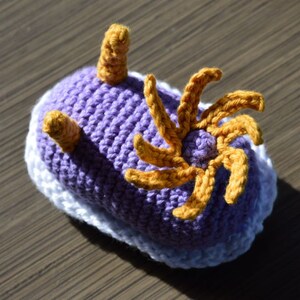Purple Sea Slug Crochet Pattern *PATTERN ONLY* - Etsy
