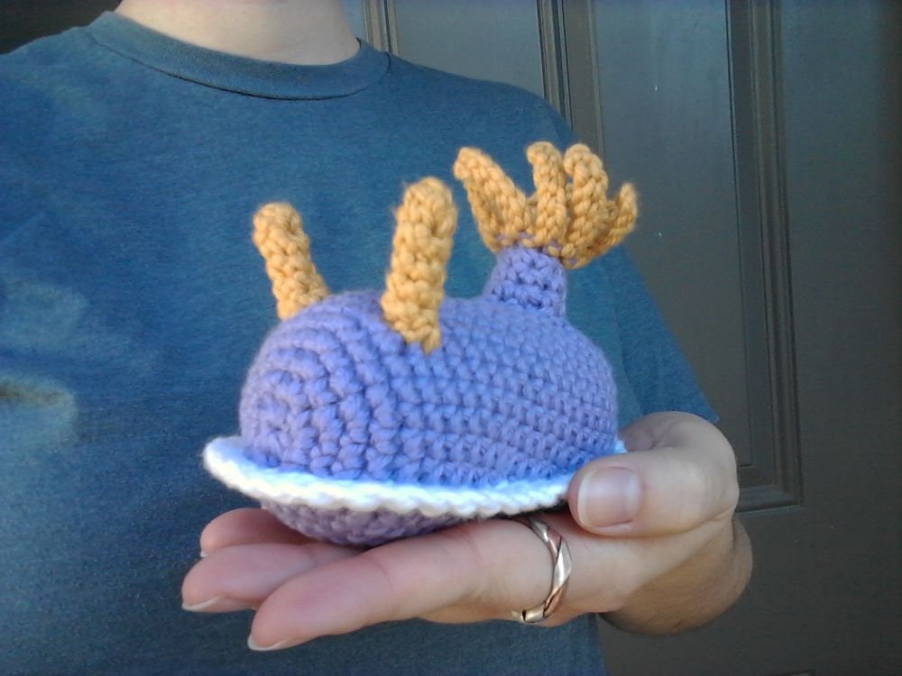 Purple Sea Slug Crochet Pattern *PATTERN ONLY* - Etsy