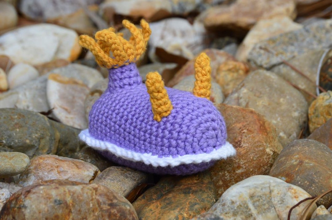 Purple Sea Slug Crochet Pattern *PATTERN ONLY* - Etsy
