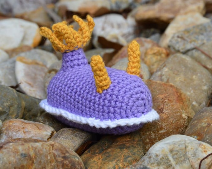 Purple Sea Slug Crochet Pattern *PATTERN ONLY* - Etsy