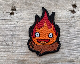 Howl's Moving Castle Calcifer Patch - Etsy