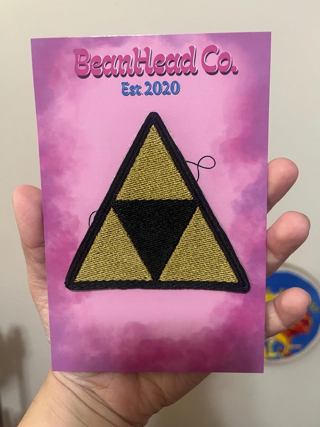 Video Game Triangle Patch | Embroidered Patch | Iron on Patch | Hat ...