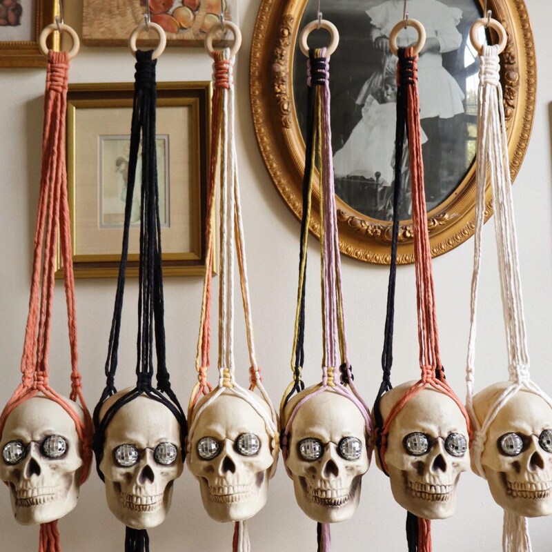 Macrame Skulls - Etsy