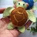 Felt Turtle Pattern, Felt Sea Turtle Pattern, Turtle Sewing Pattern ...