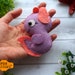 Axolotl Sewing Pattern, Felt Axolotl Pattern, Cute Felt Animal Pattern ...