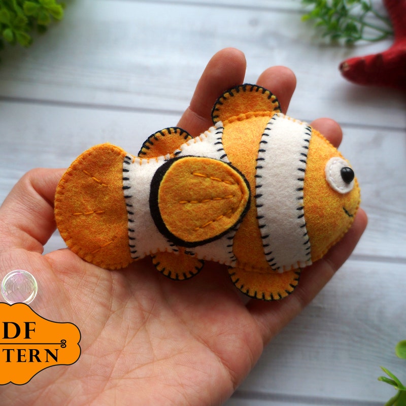 Felt Fish Pattern - Etsy