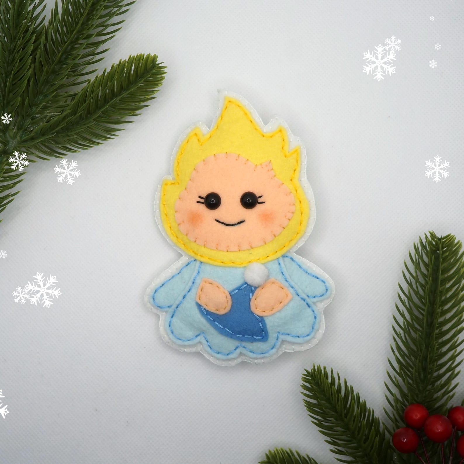 Christmas Carol Felt Ornament Pattern and Tutorial, Christmas Carol ...