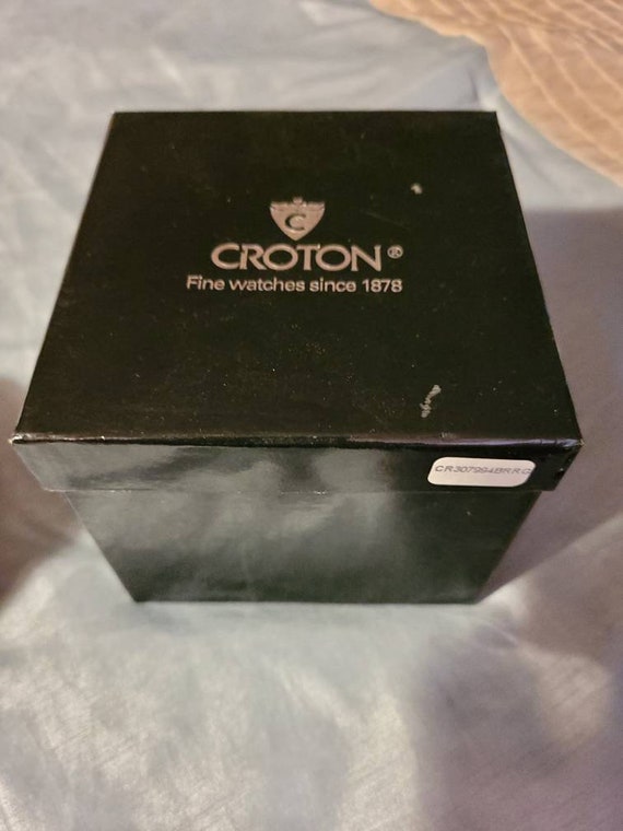 Croton vintage see through watch with original case a… - Gem