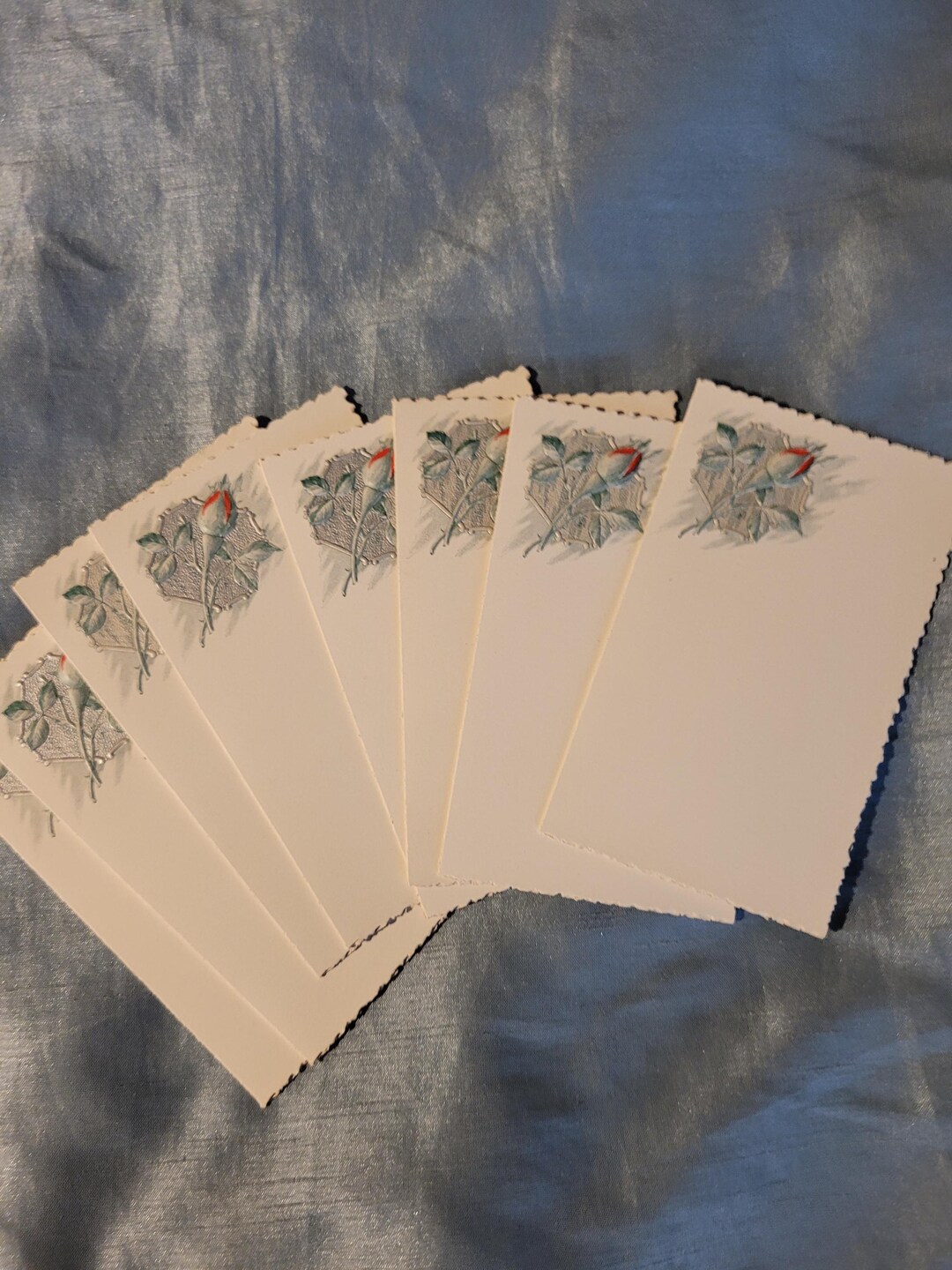 8 Victorian Note Card Stationery Early 1900s - Etsy
