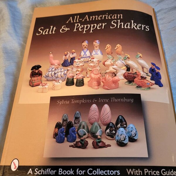 Book Salt and Pepper Shakers - Etsy