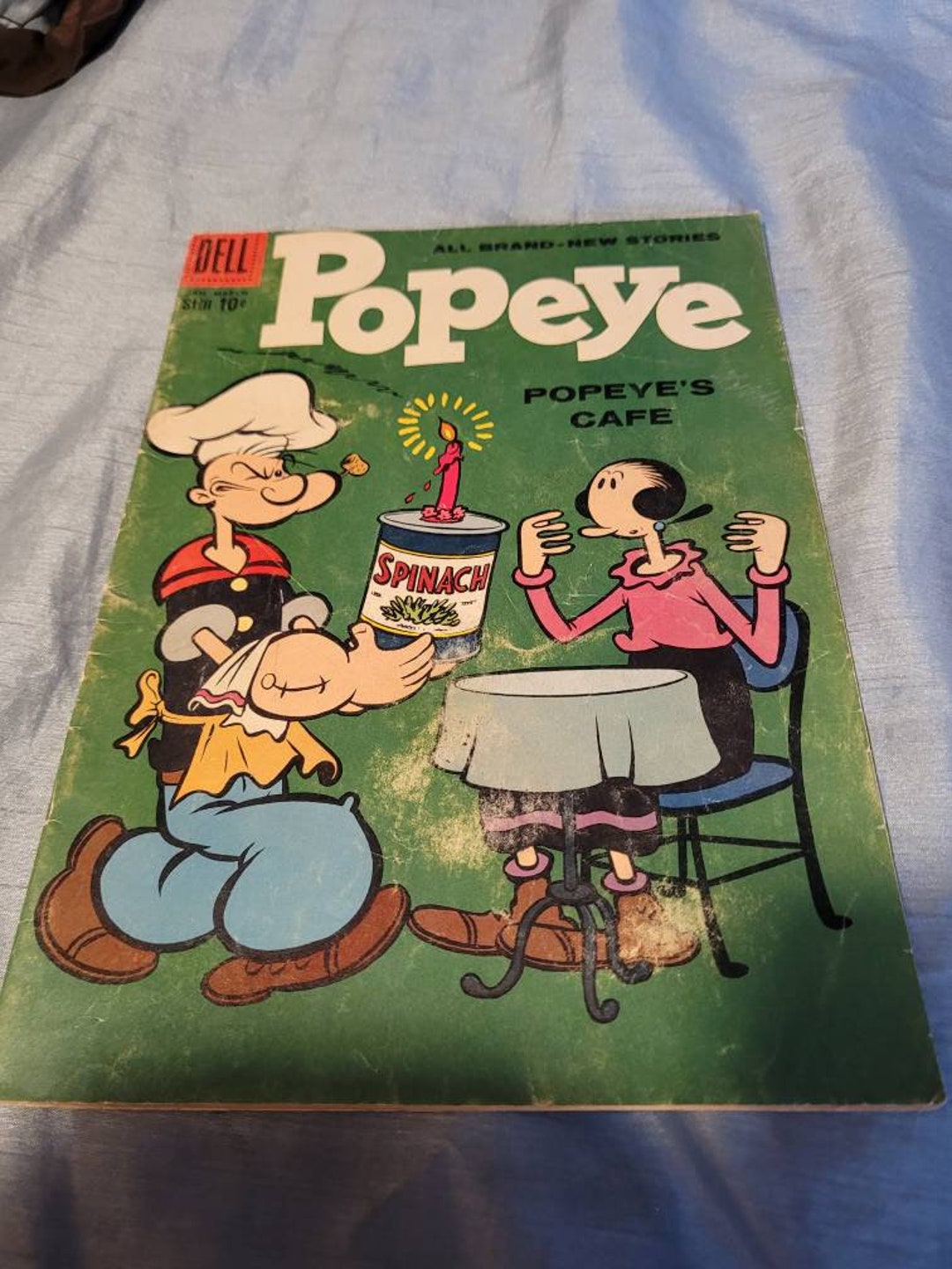 Popeye Comic Book Popeye's Cafe Dell Comic Book Jan - March 1959 ...