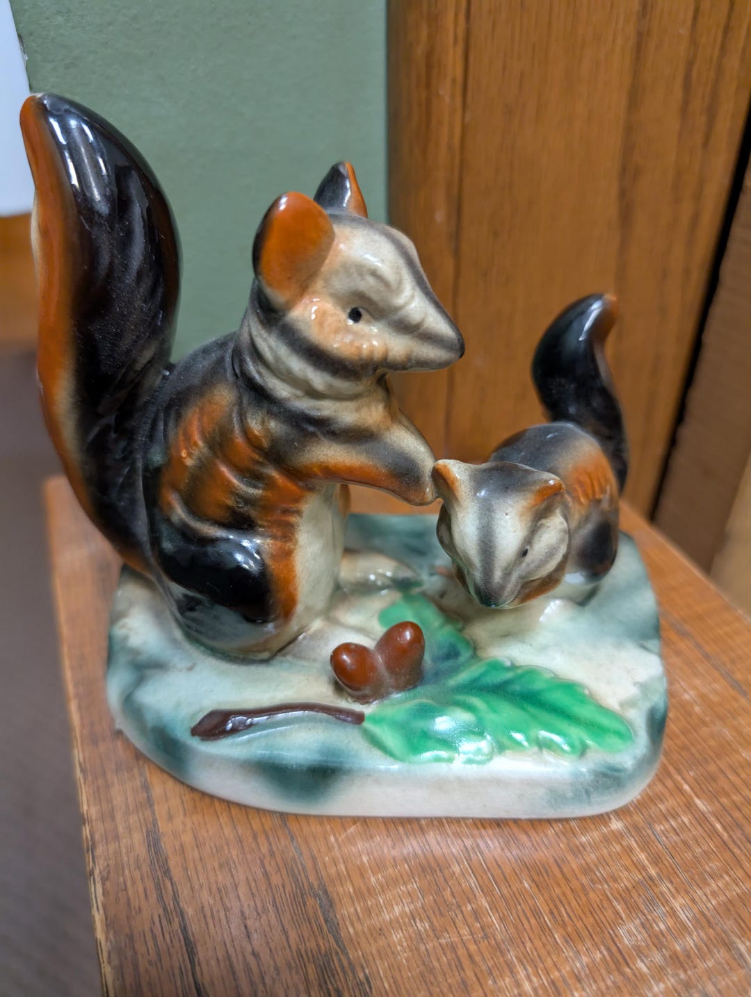 Cute Colorful Squirrels Figurine Japan - Etsy