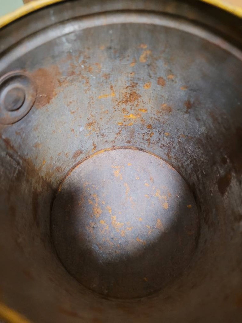 FF Adams & Co Peerless Tobacco Tin Pail With Partial Tax Stamp. No Lid ...