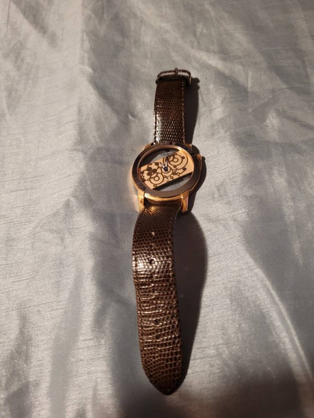 Croton Vintage See Through Watch With Original Case and Box. Not ...