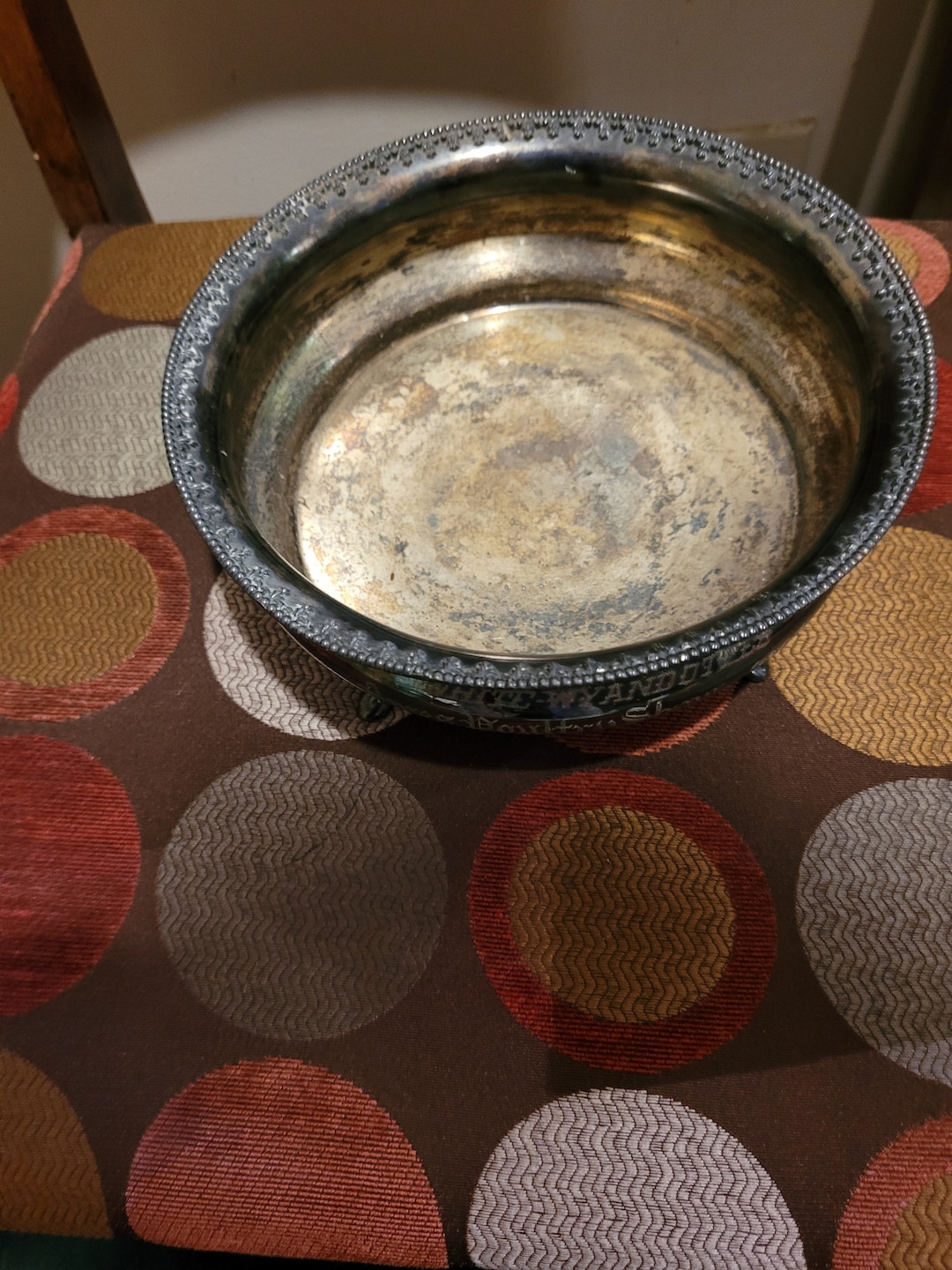 1910 Silver Plate Trophy Ames Commercial Club Wyandotte Pen of Chickens ...