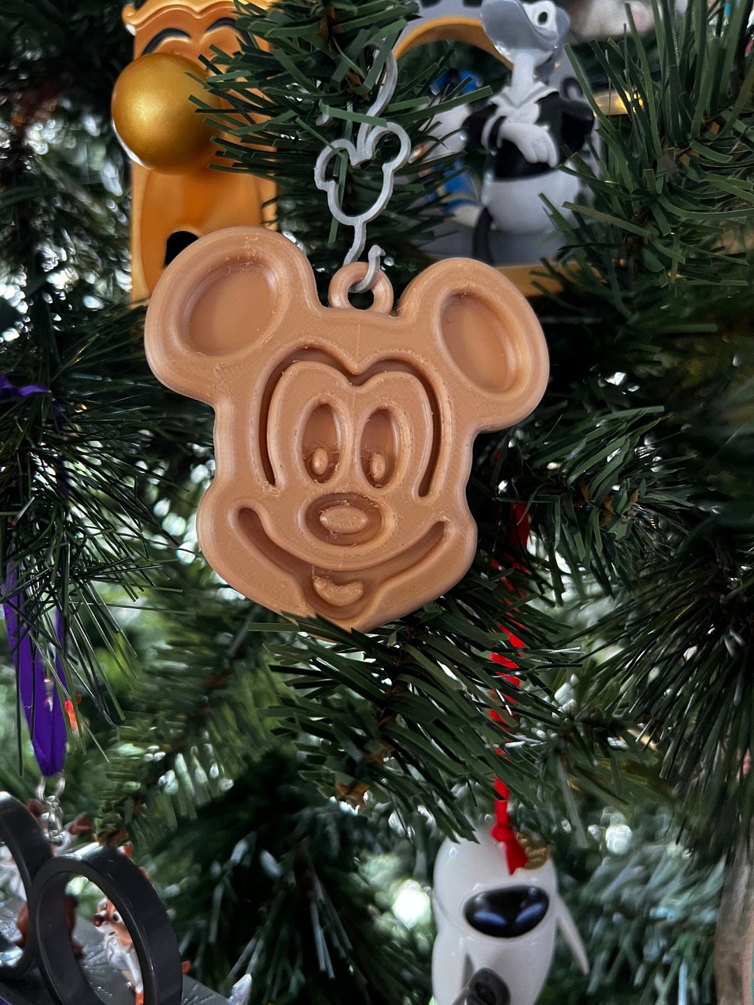 Mickey Waffle Ornament - Etsy