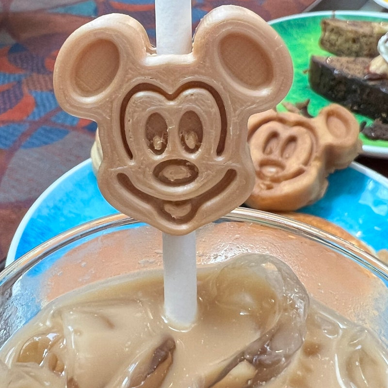 Mickey Mouse Straw Topper - Etsy