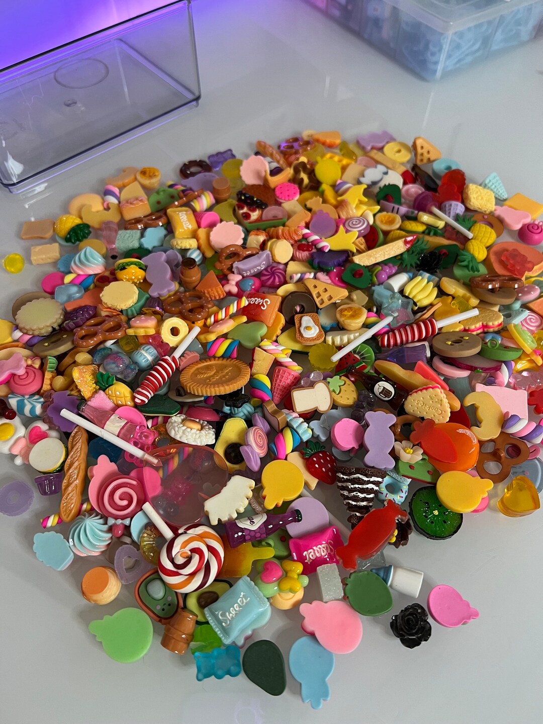 400 Food/candy Decorations decoden Cabochons - Etsy