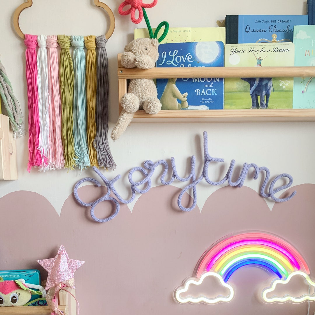 Storytime Knitted Wire Sign - Etsy