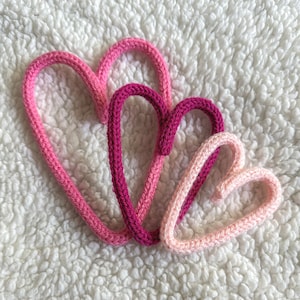Knitted Wire Heart | Set of Hearts - Etsy