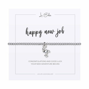 New Job Gift. Friendship Bracelet for Women to Say Congratulations and ...