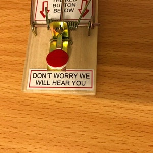 Complaints Department Mouse Trap Sign Funny Office Prank Gag Gift ...