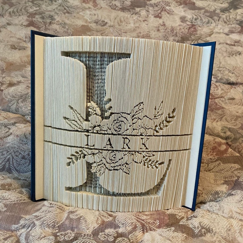 Custom Book Folding Pattern - Etsy
