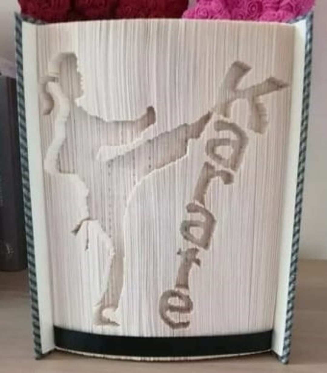 Karate Book Folding Pattern - Etsy