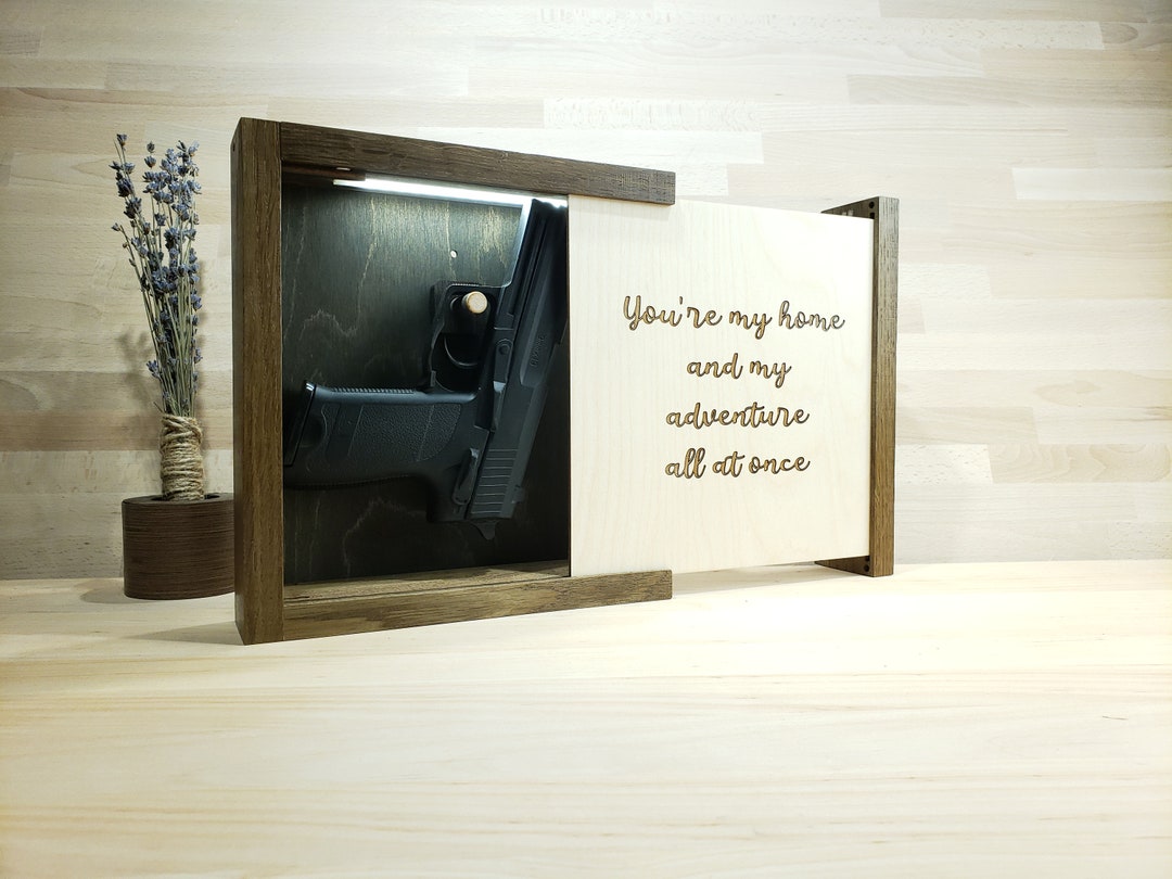 Hidden Storage Box, Hidden Gun Box, Hidden Storage Frame, Father's Day ...