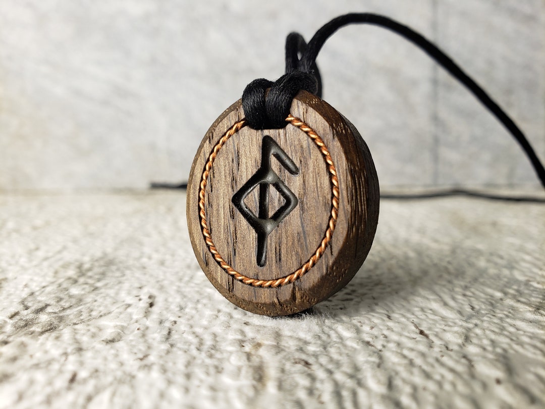 Health Viking Rune Pendant With Glowing, Rune Necklace, Norse Necklace ...
