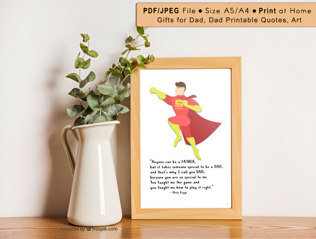 Father's Day Printable, Fathers Day Art Bundle, Fathers Day Gift ...