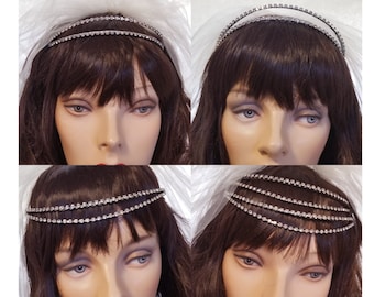Bridal Forehead Band - Etsy