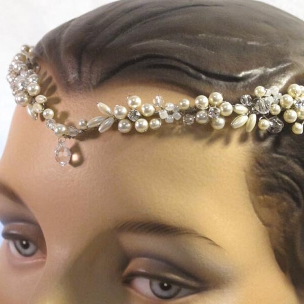 Bridal Forehead Band - Etsy