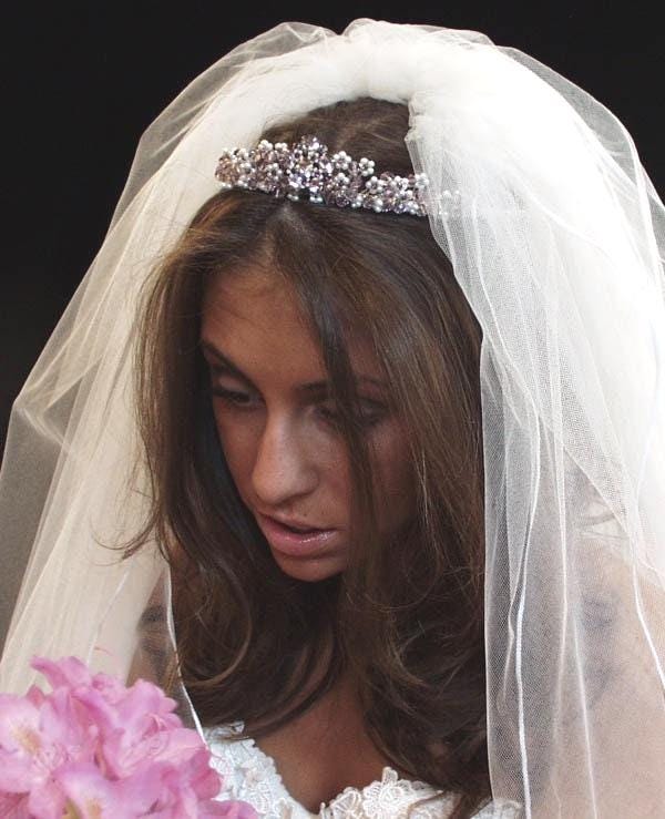 DISCOUNTED Tiara ~ Light Amethyst Swarovski Crystal ~ Something Old ...