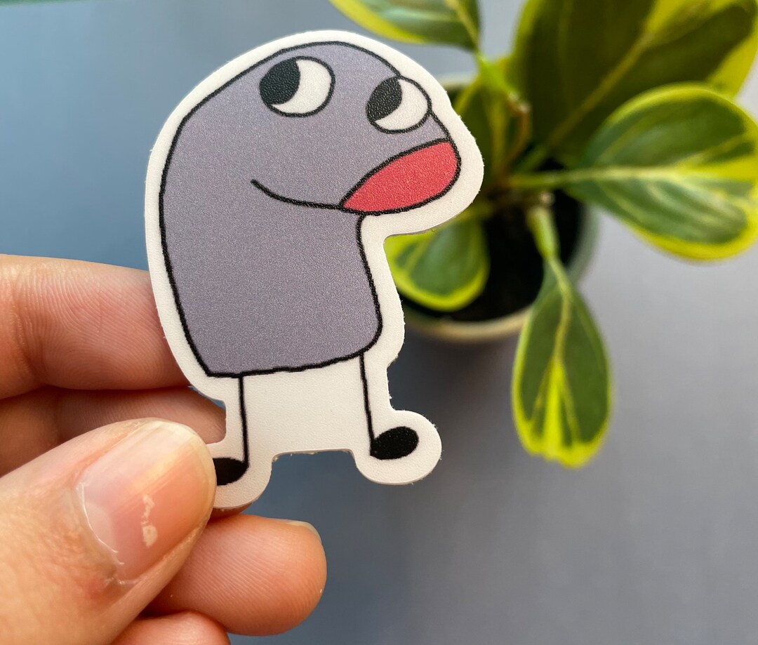 Sock Puppet Sticker-vinyl-waterproof-original Character - Etsy