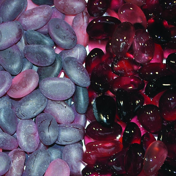 Purple Pebble - Etsy