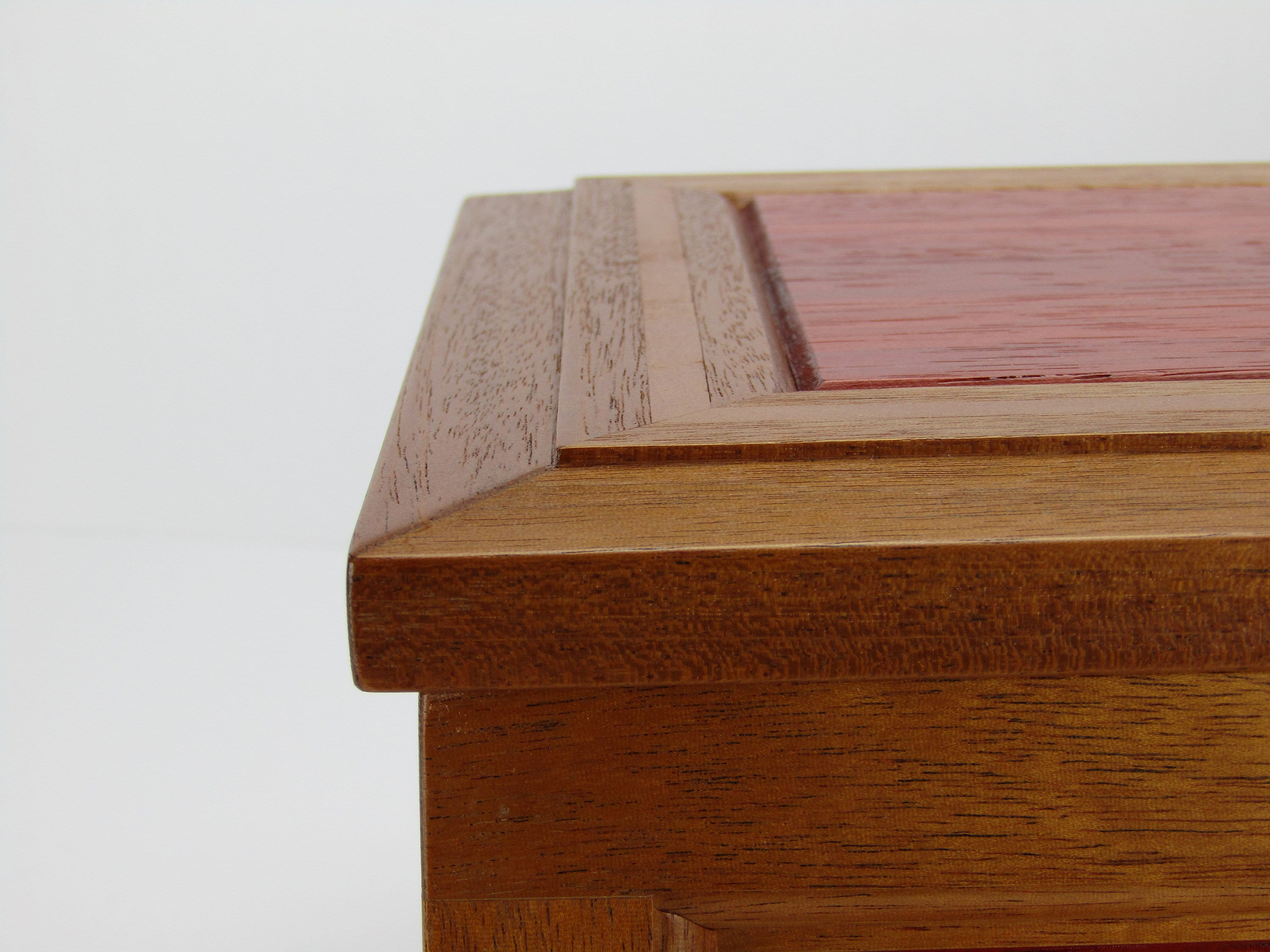 Exotic Wood Box With Lid Makes a Beautiful High End Jewelry Box or Gift ...