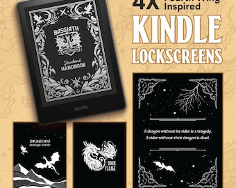 10 Kindle Lock Screen Screensaver Reading Theme .epub File Digital ...