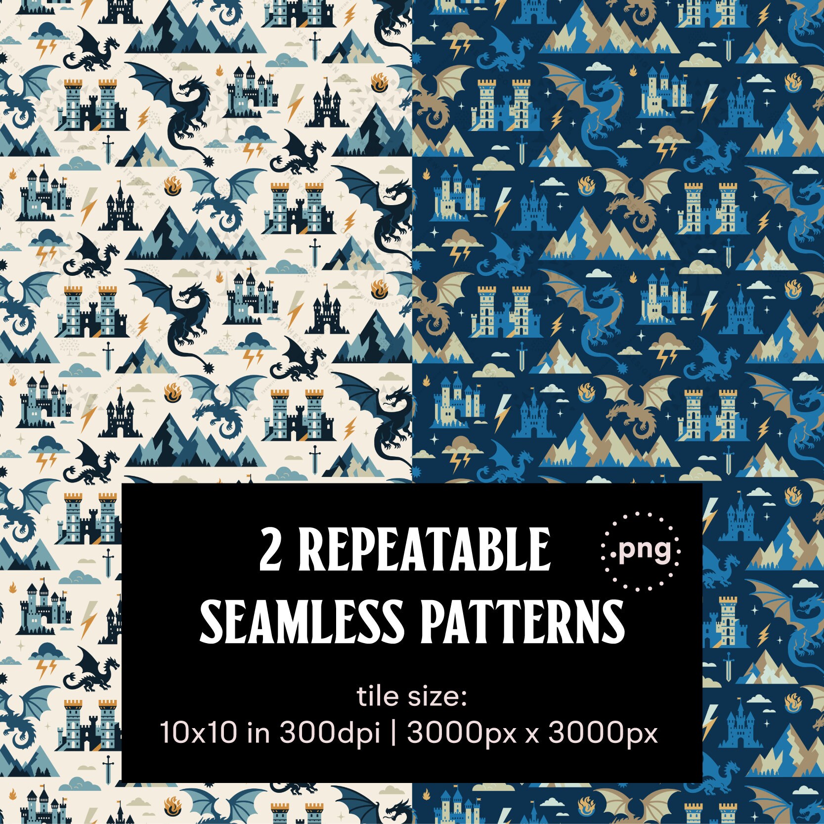 Dragon Fantasy Printable Digital Paper. Seamless Pattern. Fourth Wing ...