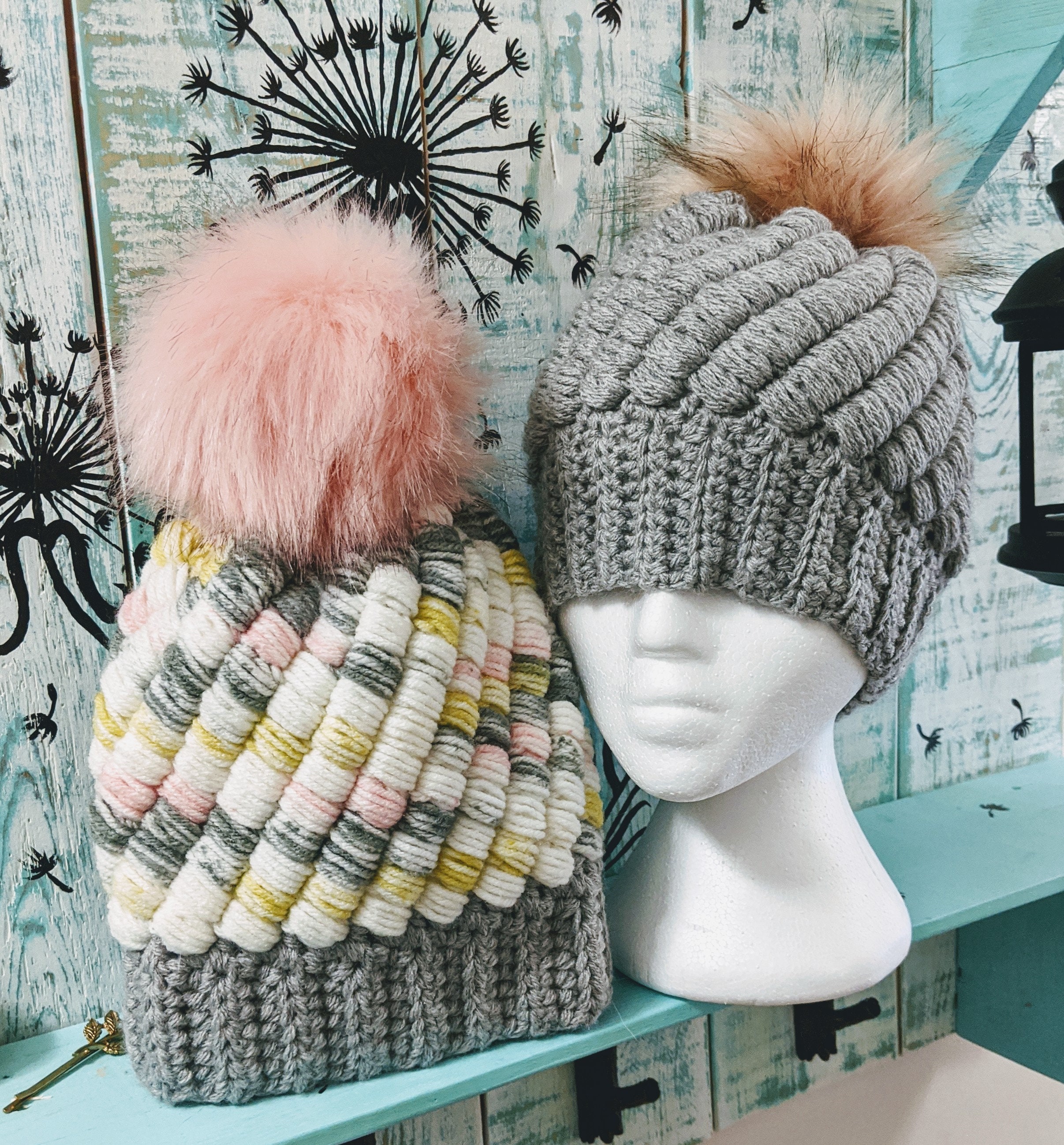 CROCHET PATTERN, Spindle Shell Beanie Pattern, Crochet Hat Pattern ...