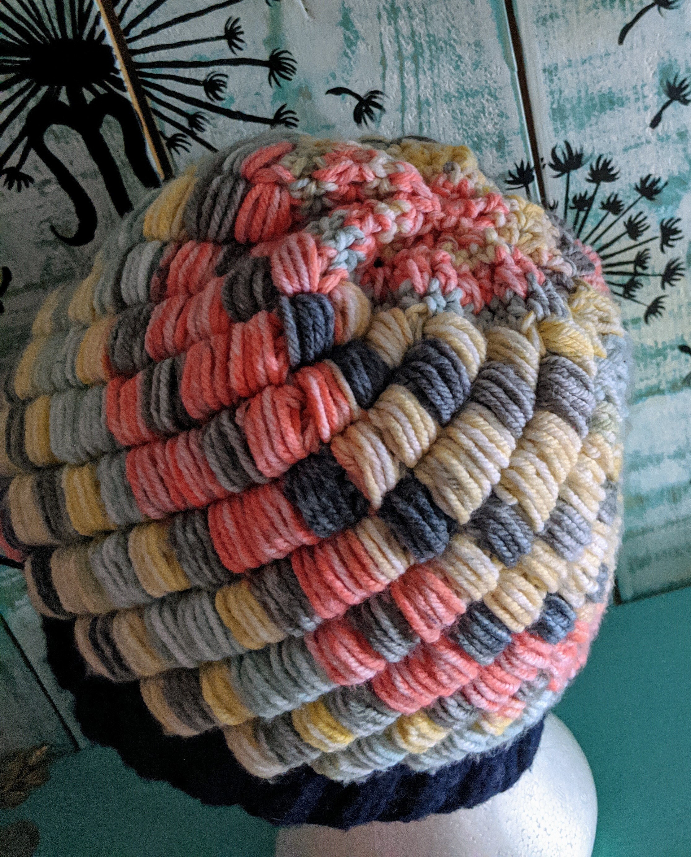 CROCHET PATTERN, Spindle Shell Beanie Pattern, Crochet Hat Pattern ...