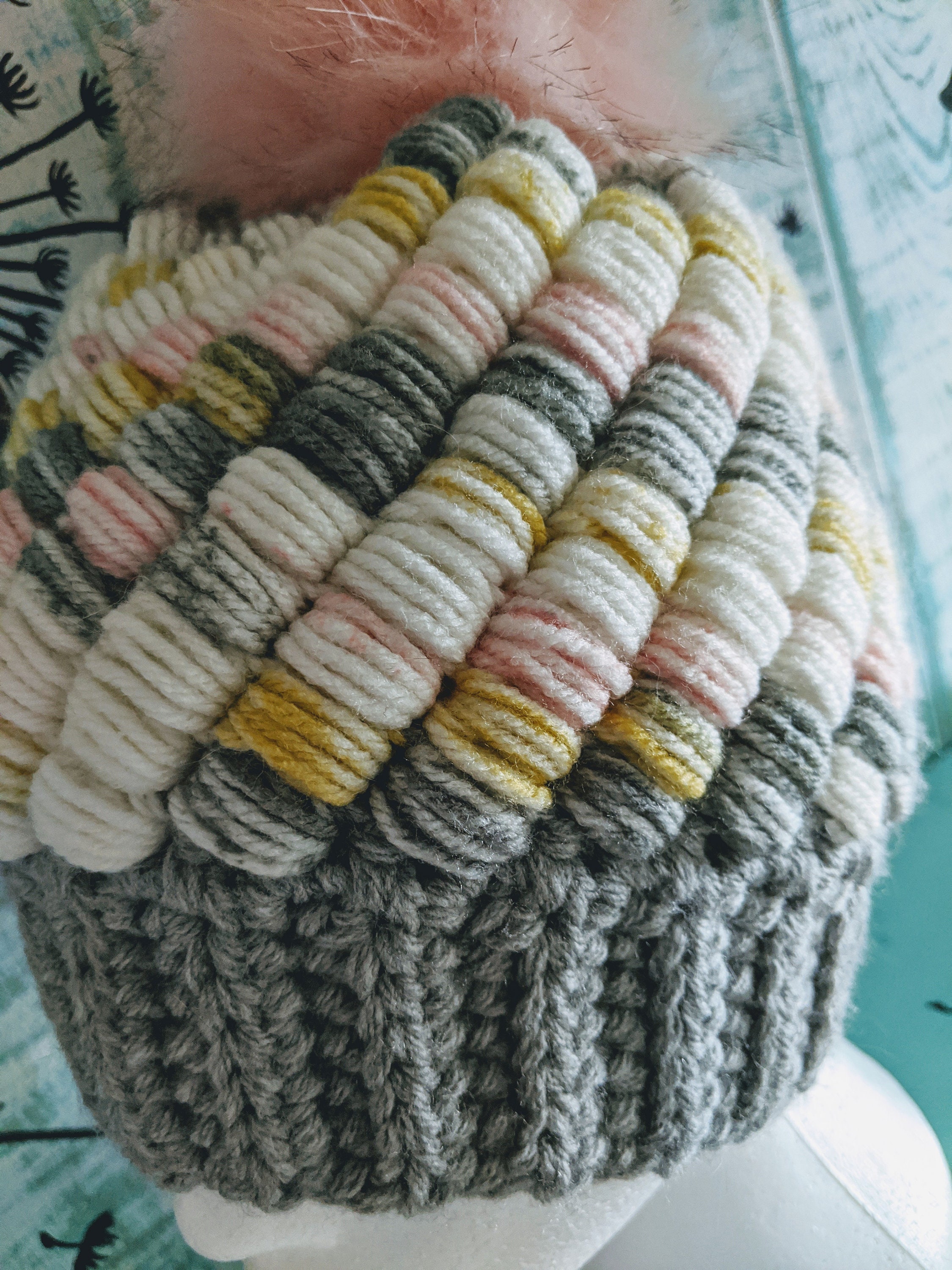 CROCHET PATTERN, Spindle Shell Beanie Pattern, Crochet Hat Pattern ...