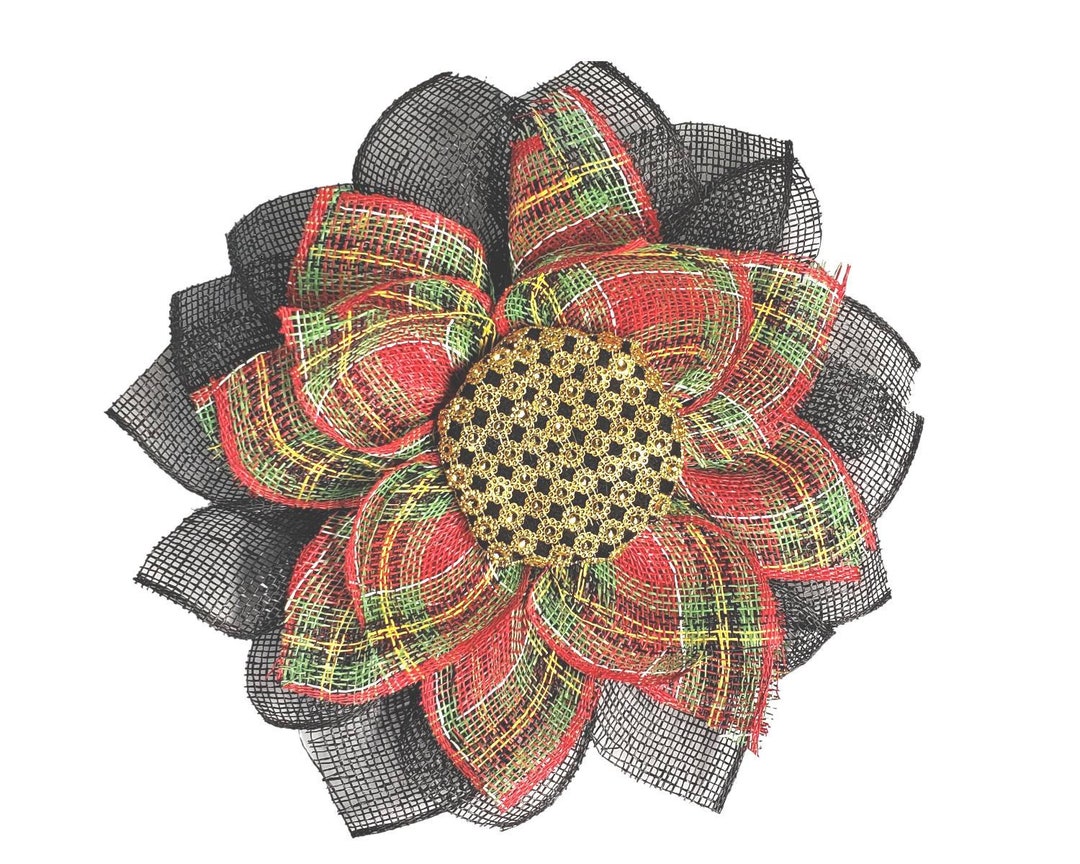 Juneteenth Black Red Gold Flower, Black History Month, Flower Wreath ...